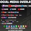 Custom Animated Name Overlay | OBS, Streamlabs, Twitch, Youtube, Tiktok - Etsy