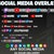 Custom Social Media Overlay for Twitter Twitch Tiktok Discord Instagram ...
