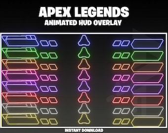 Custom Apex Legends Health Bar Overlays for Streaming, Youtube Twitch ...
