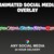 Custom Social Media Overlay for Twitter Twitch Tiktok Discord Instagram ...