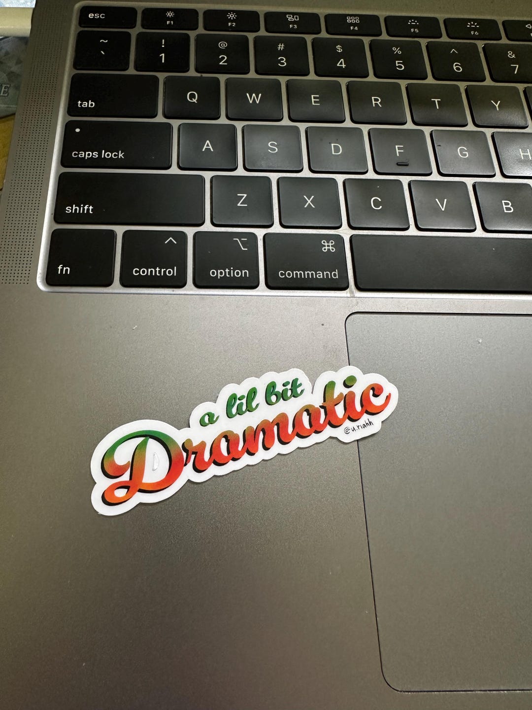 A Lil Bit Dramatic- Die Cut, Water-resistant, Vinyl Sticker for ...