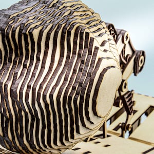 DIGITAL FILE - Sisyphus Automata - Kinetic Sculpture - Laser Cutter ...