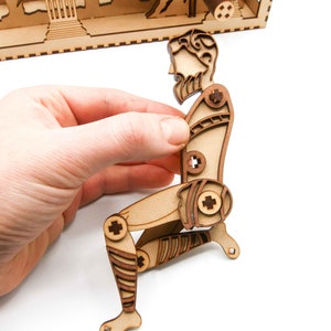 DIGITAL FILE - Sisyphus Automata - Kinetic Sculpture - Laser Cutter ...