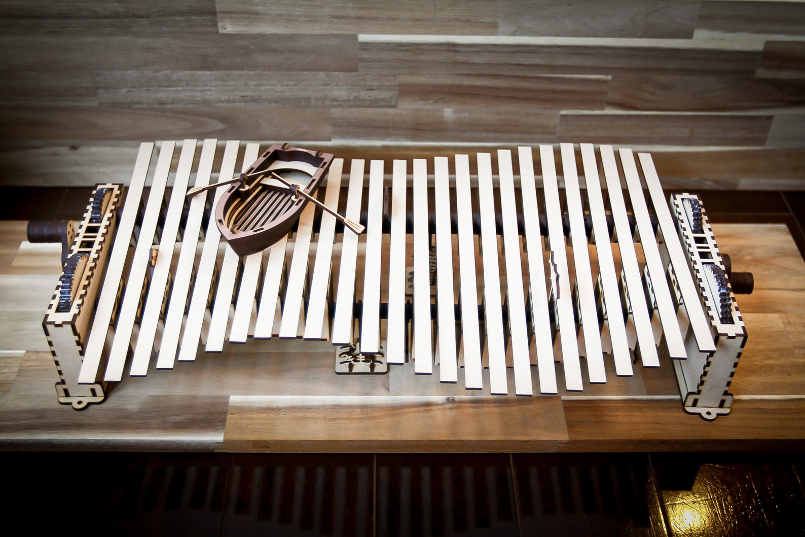 DIGITAL FILE - Kinetic Wave Automata - Moving Sculpture - Laser Cutter ...