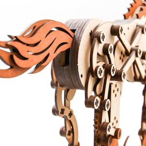 DIGITAL FILE - Running Horse / Reindeer Automata - Laser Cutter Files ...