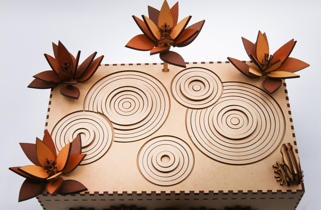 Rain Drop Kinetic Sculpture: Laser Cut Automata Plans (digital File ...