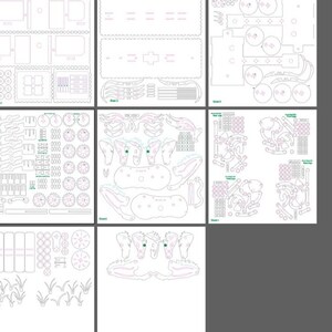 Running Horse Automata Laser Cut Files SVG Files | Etsy Canada