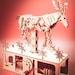 DIGITAL FILE - Running Horse / Reindeer Automata - Laser Cutter Files ...