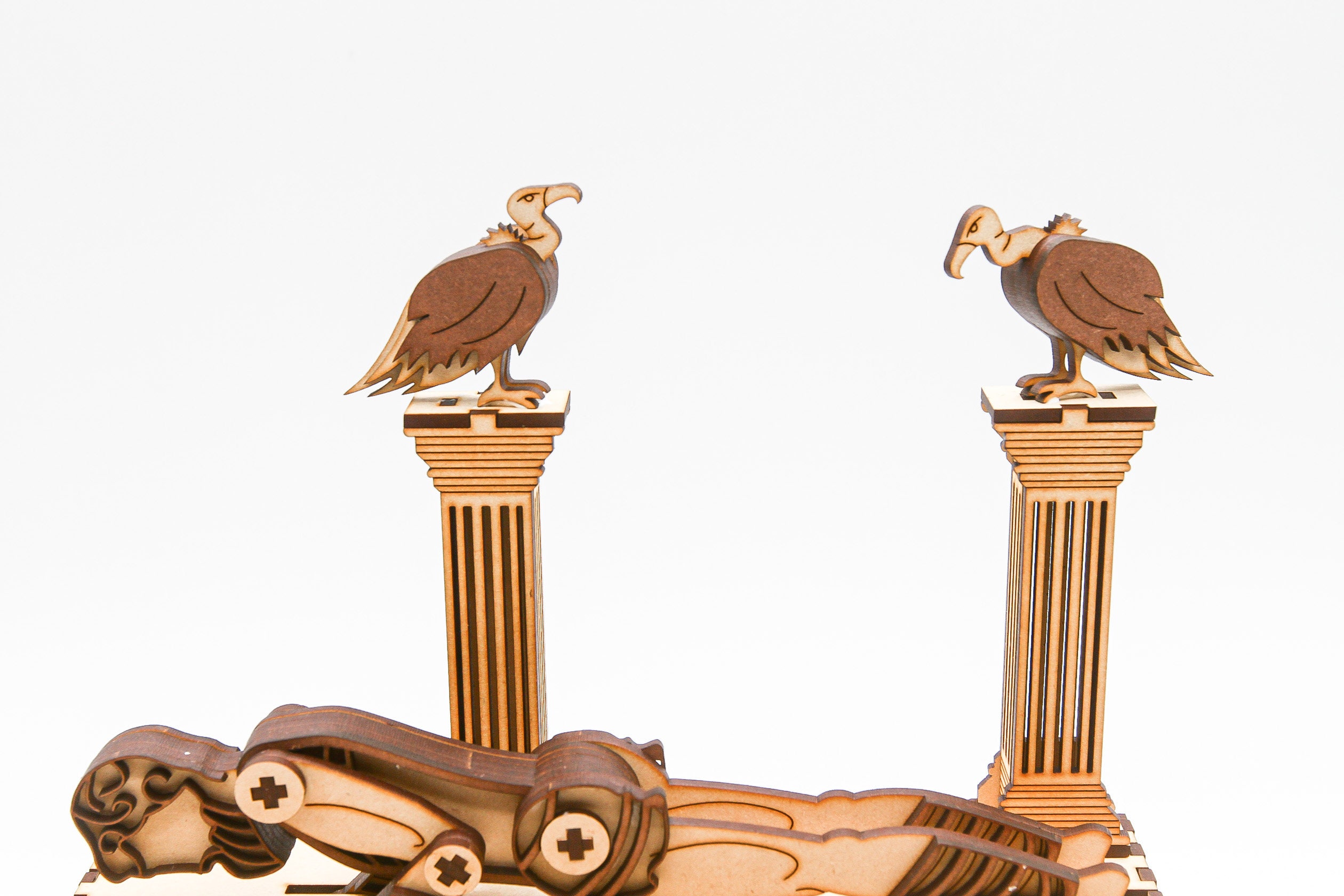 DIGITAL FILE - Push up Automata - Moving Sculpture - Laser Cutter Files ...