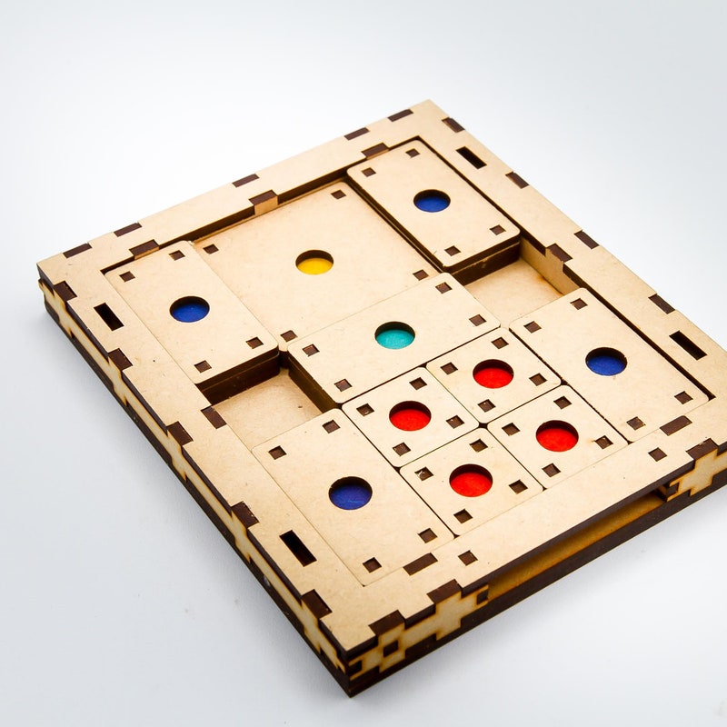 Sliding puzzle brain game - Etsy.de