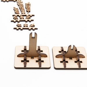 DIGITAL FILE - Kinetic Wave Automata - Moving Sculpture - Laser Cutter ...