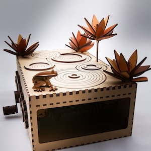 Rain Drop Kinetic Sculpture: Laser Cut Automata Plans (digital File ...