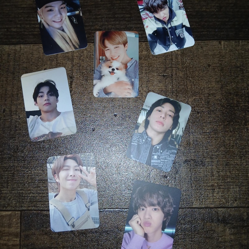 Bts Official Photocards - Etsy