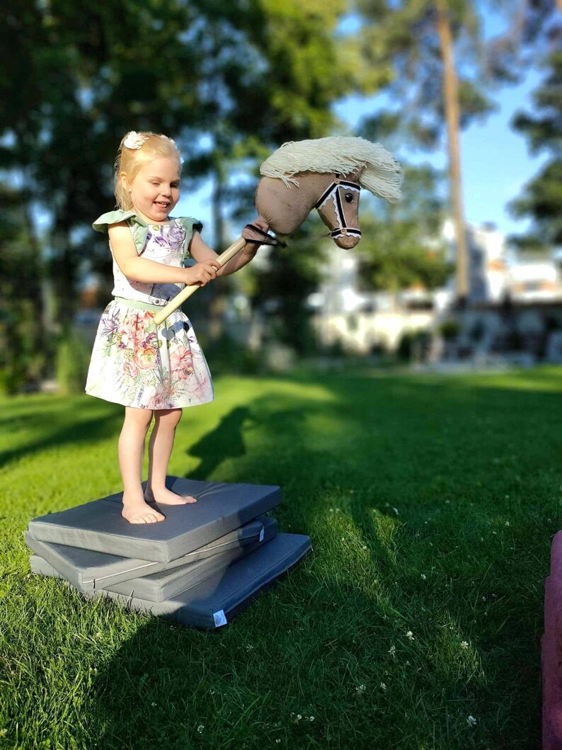 Stick Pony for Kids Hobby Horse for Birthday Gift Toddler - Etsy