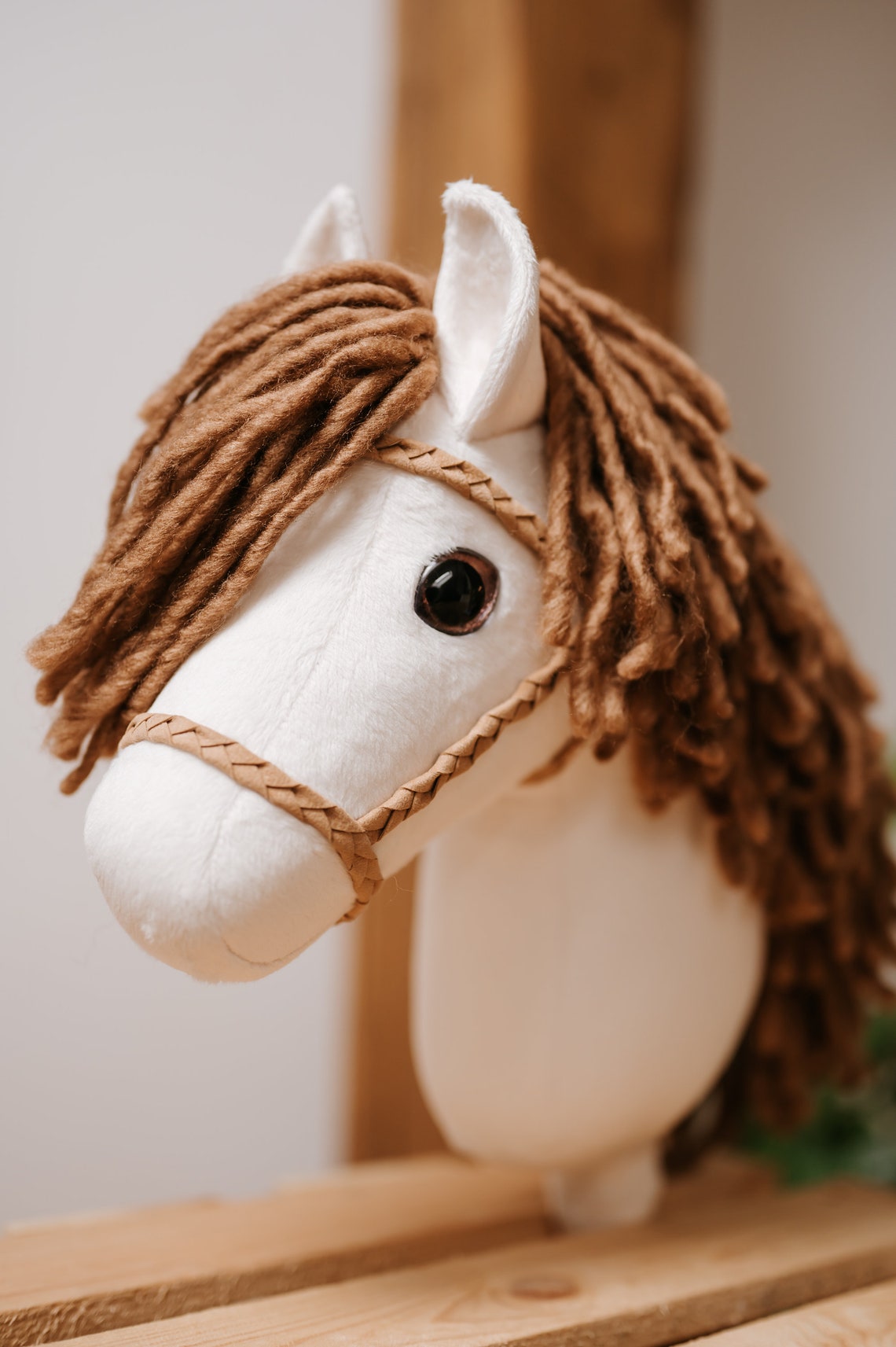 Stick Pony for Children Activity Stuffed Horse for Little - Etsy