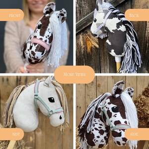 Quick & Easy Hobby Horse Toy Sewing Pattern - PDF Tutorial in English ...