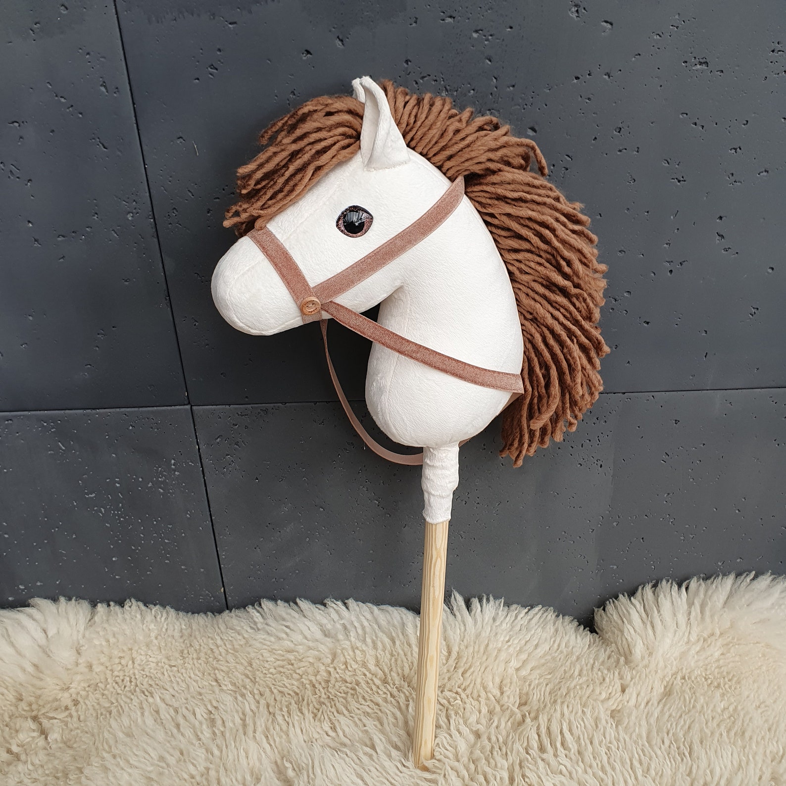 Stick Pony for Children Activity, Stuffed Horse for Little Cowgirl ...
