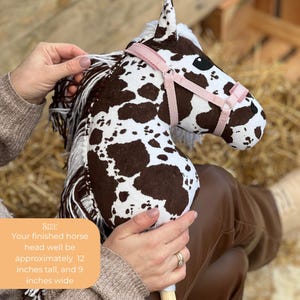 Quick & Easy Hobby Horse Toy Sewing Pattern - PDF Tutorial in English ...