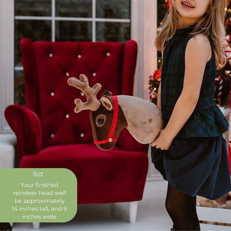 Stuffed Reindeer Sewing Pattern: DIY Plush Holiday Toy (PDF Pattern) - Etsy