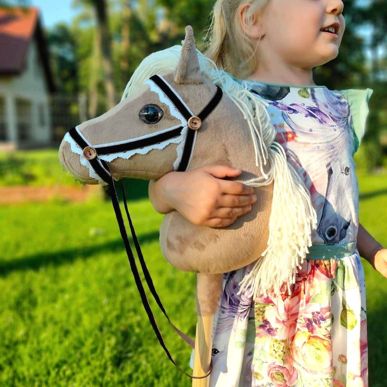 Stick Pony for Kids Hobby Horse for Birthday Gift Toddler - Etsy