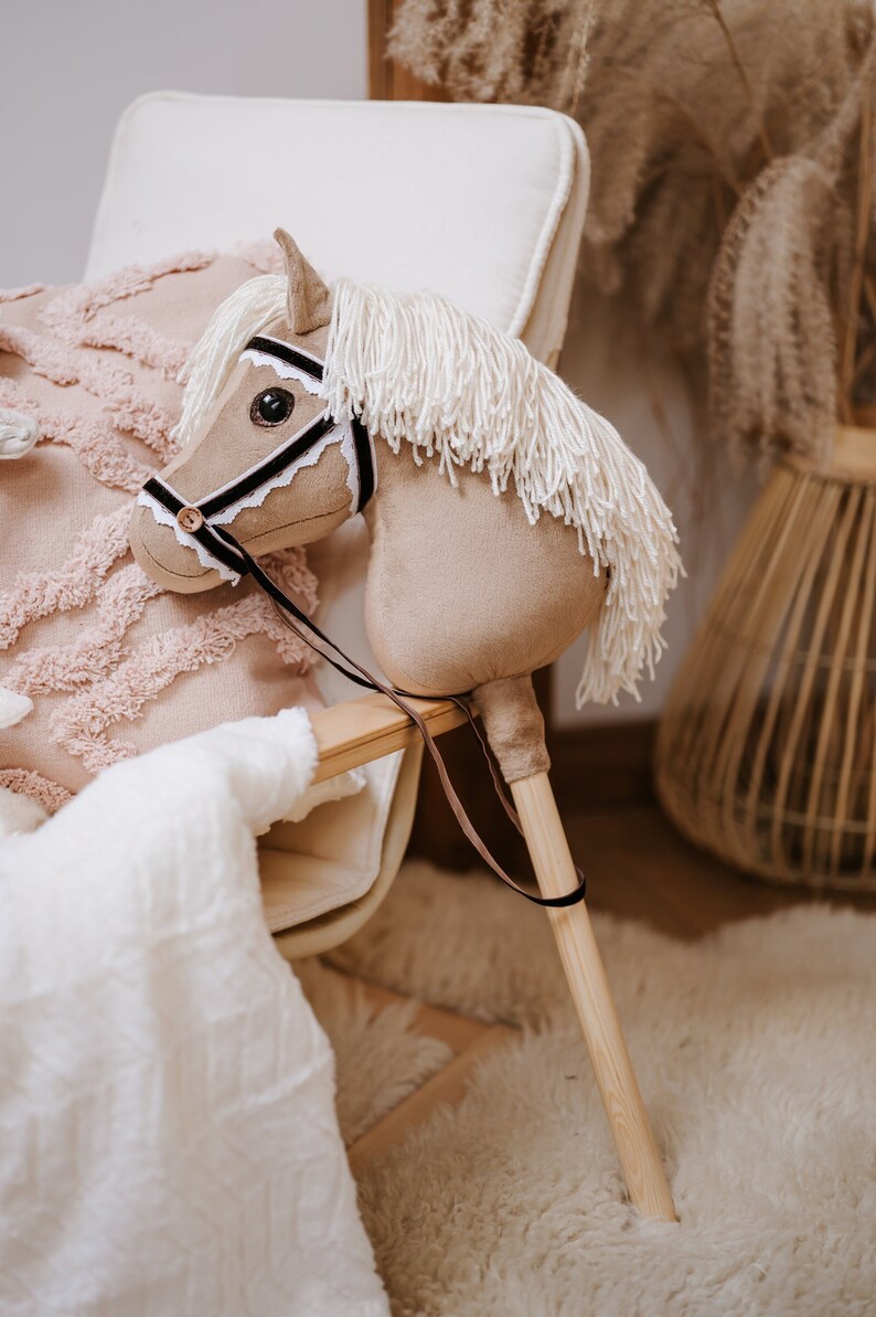 Stick Pony for Kids Hobby Horse for Birthday Gift Toddler - Etsy