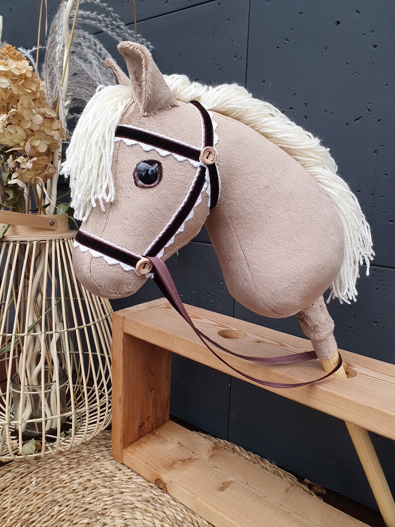 Stick Pony for Kids Hobby Horse for Birthday Gift Toddler - Etsy