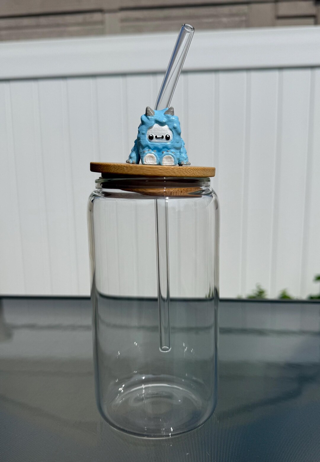 Yeti 3D Printed Straw Topper, Straw Topper, Fun Straw Accessory, Straw ...