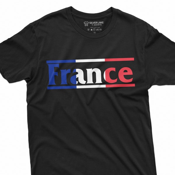French Flag Tshirt - Etsy