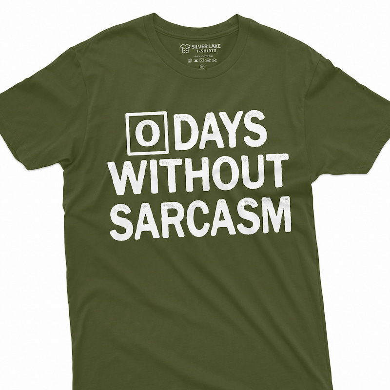 Sarcasm T Shirt - Etsy