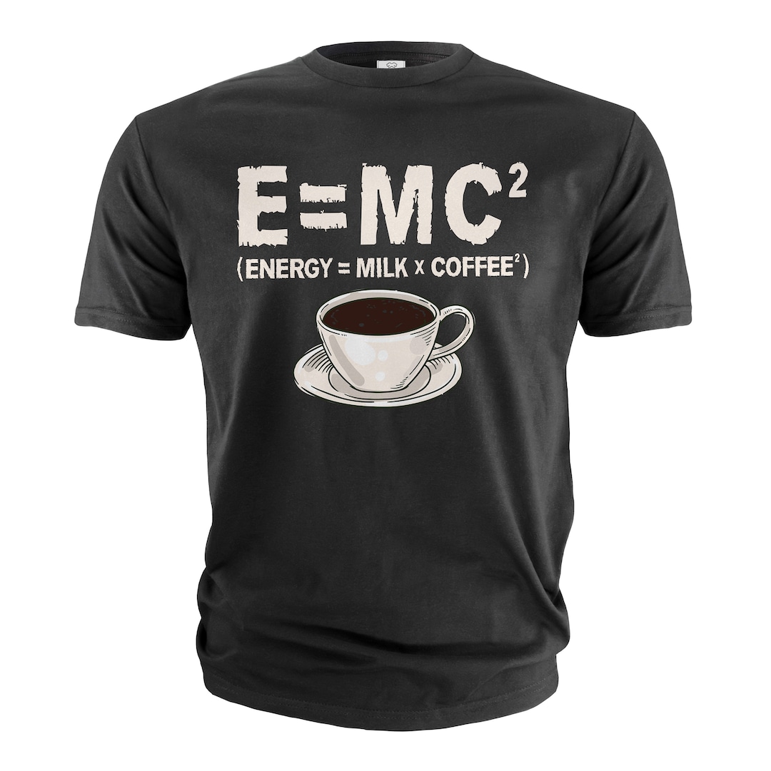 Funny Coffee Shirt Energy Milk Coffee Shirts Coffee Gift Ideas Coffee ...