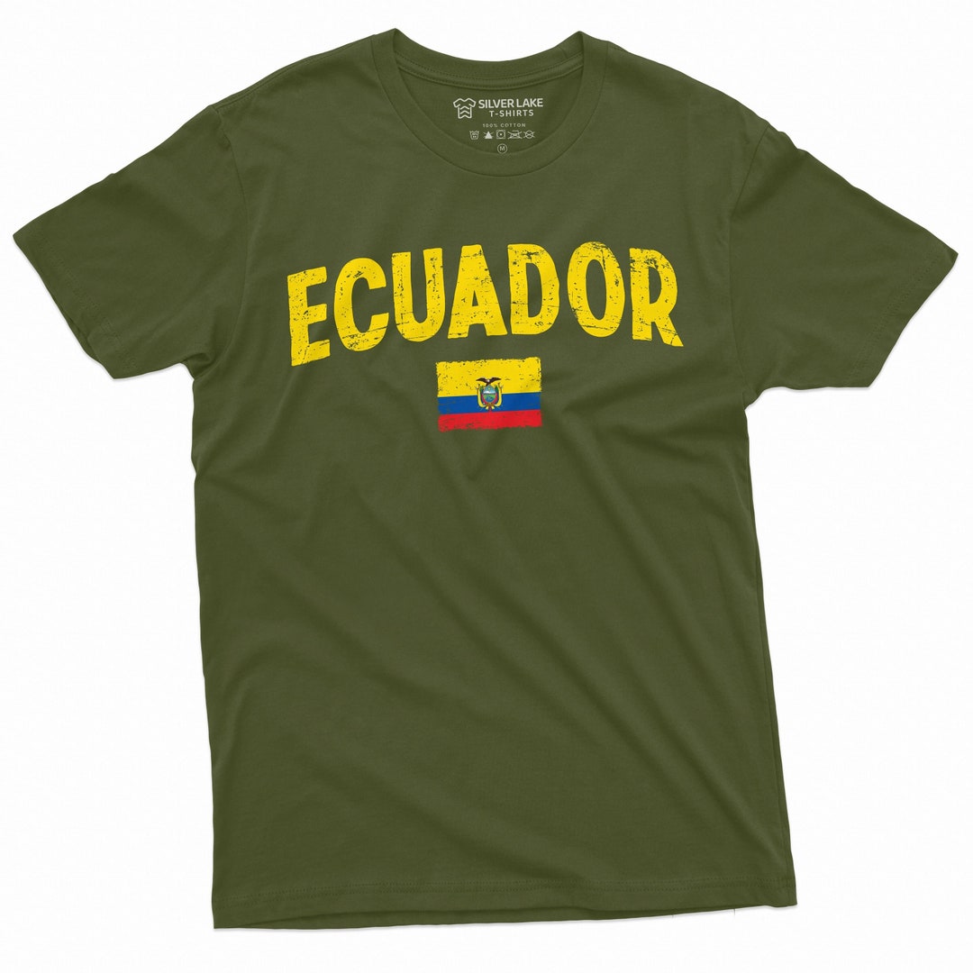 Ecuador Shirt Ecuador Flag Tee Ecuadorian Patriotic Shirts Gift for ...
