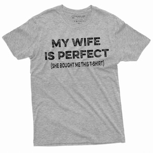 Husband Gift Tee Funny Family Shirt Hubby Shirt Gift From Wife Husband ...