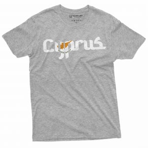 Men's Cyprus Shirt Cyprus National Flag Shirt Cyprus Patriotic Shirt ...