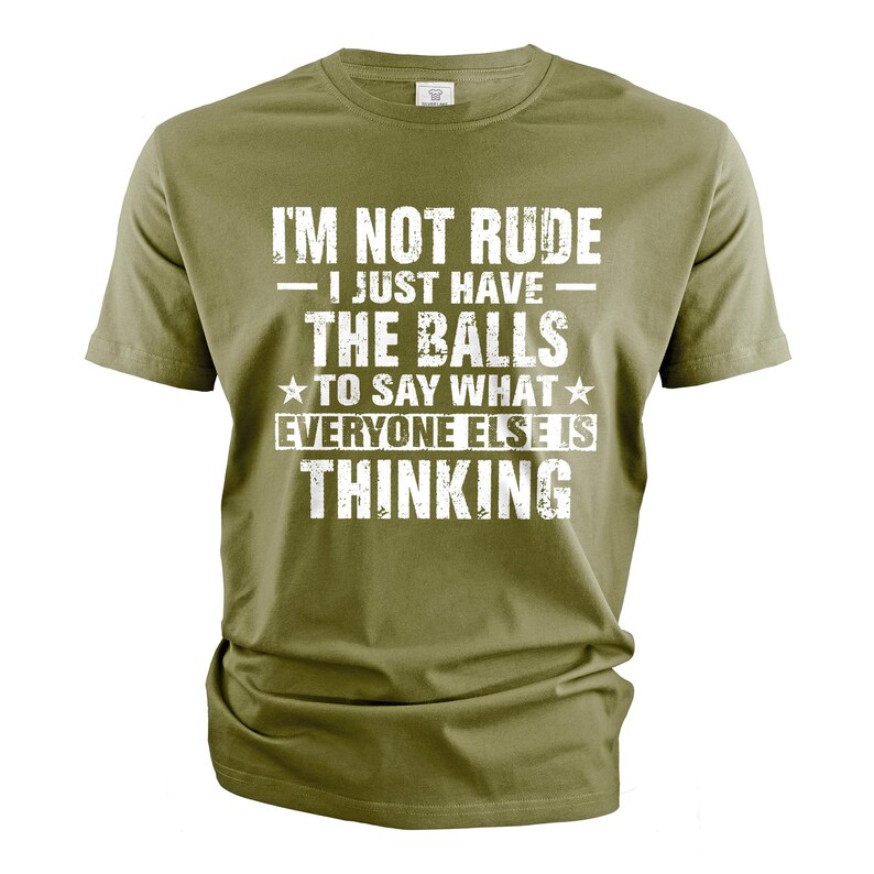 Men's I Am Not Rude T-shirt Funny Saying Tee Humor Humorous Gift for ...