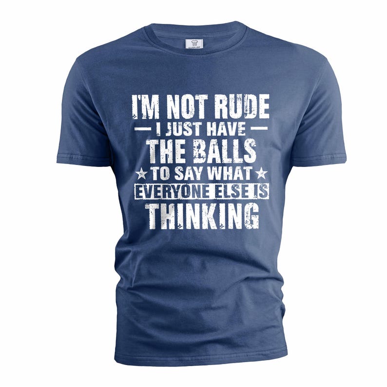 Men's I Am Not Rude T-shirt Funny Saying Tee Humor Humorous Gift for ...