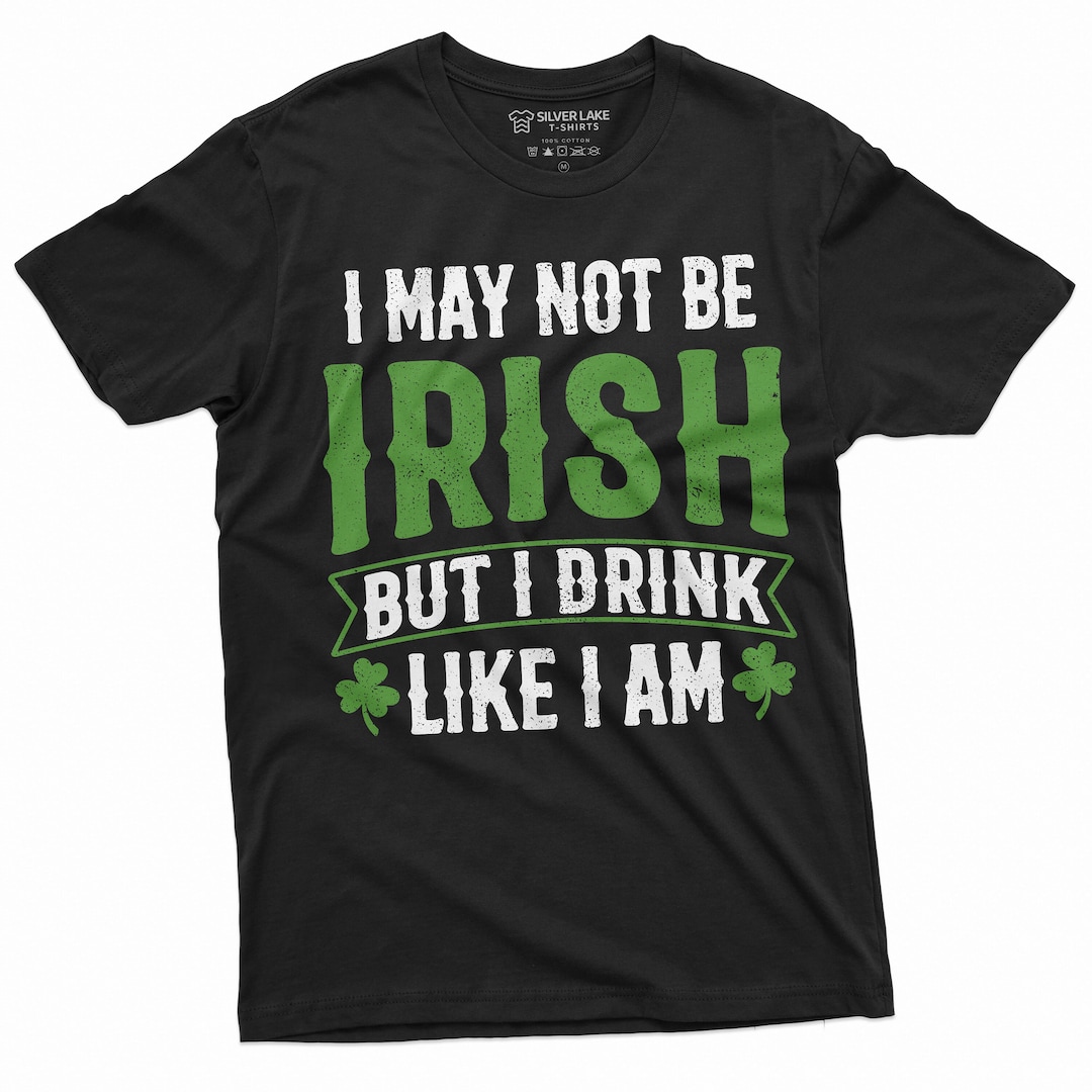 Funny Irish Patriotic Tee Ireland Irish Lover Shirt St Patrick's Day ...