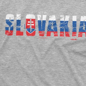 Slovakia Patriotic T-shirt Slovensko Shirt Slovakia National Flag Tee ...