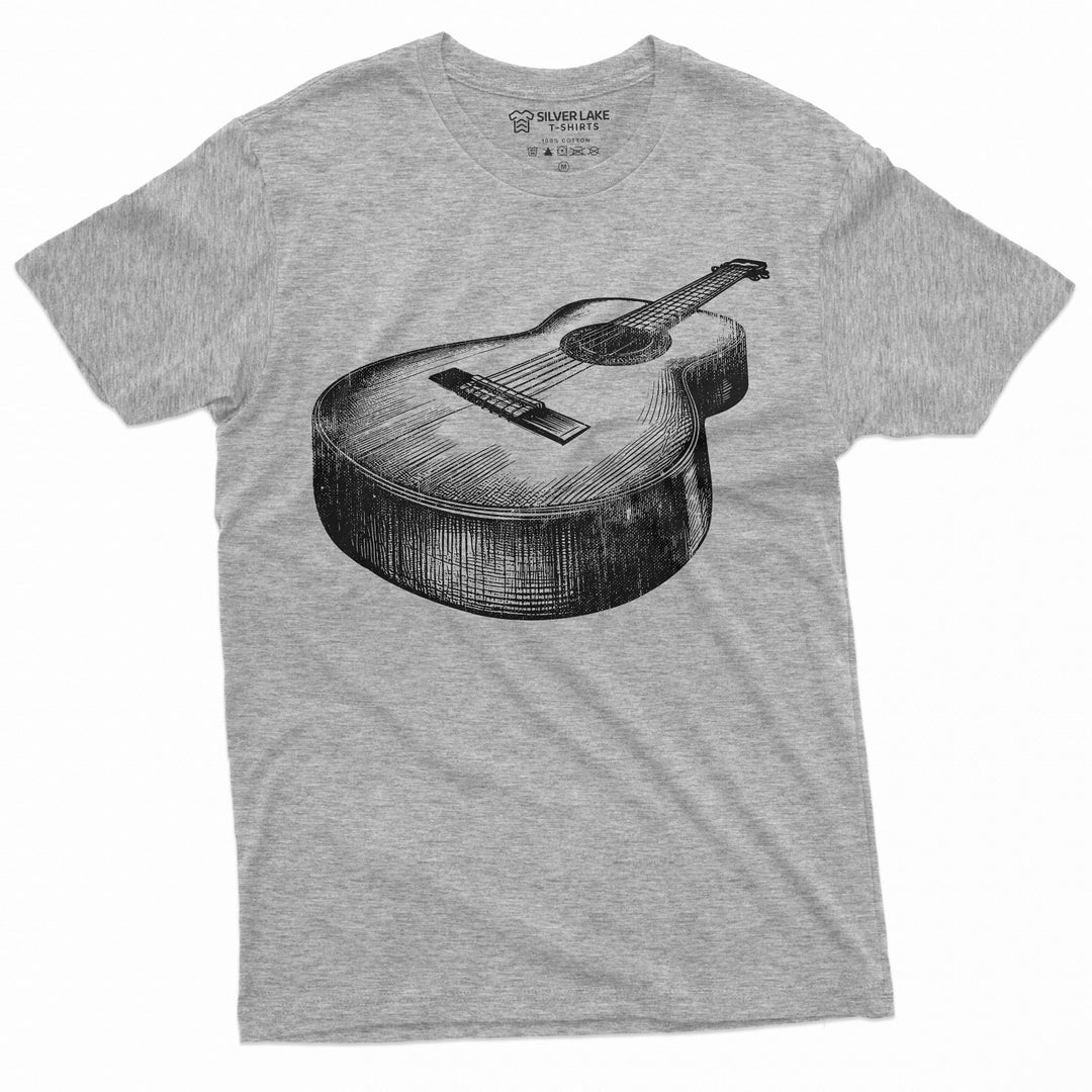 Mens Guitar Shirt Guitarist Birthday Gift Tee Guitar 3D Shirt Guitar ...