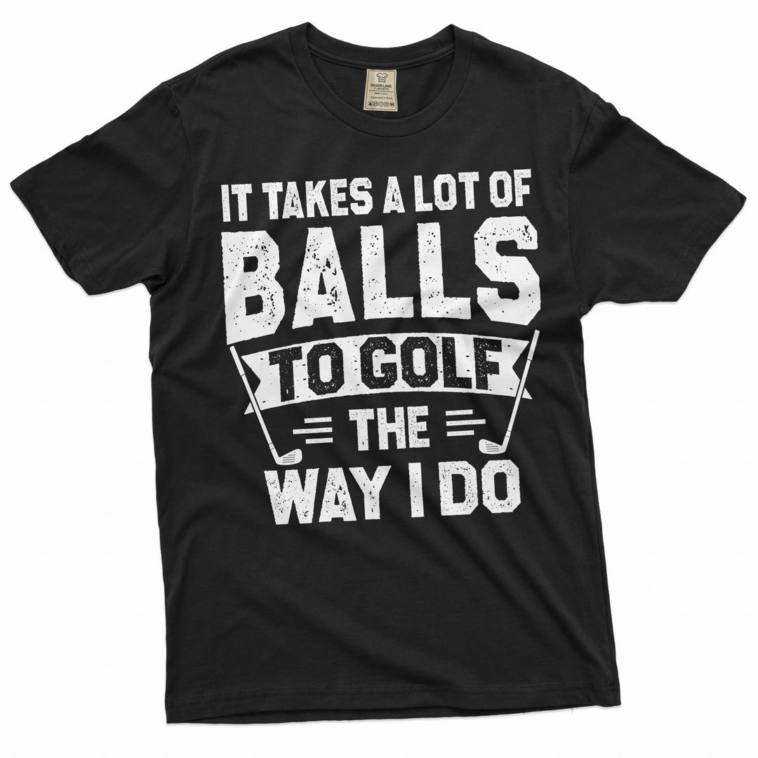 Men's Golfing Shirt Funny Golf Shirt Course Funny Humor Joke Sports ...