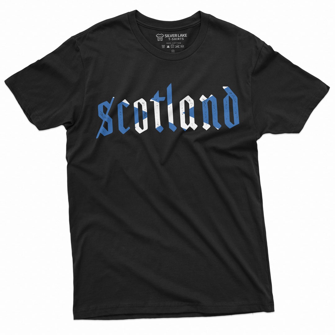 Scotland T-shirt Scotland National Flag Tee Scotland Patriotic Shirt ...