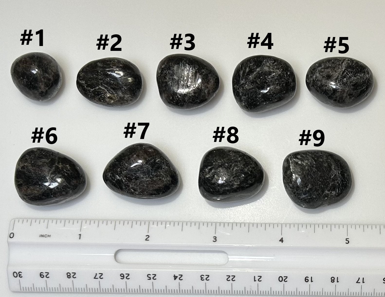 Arfvedsonite Tumbled