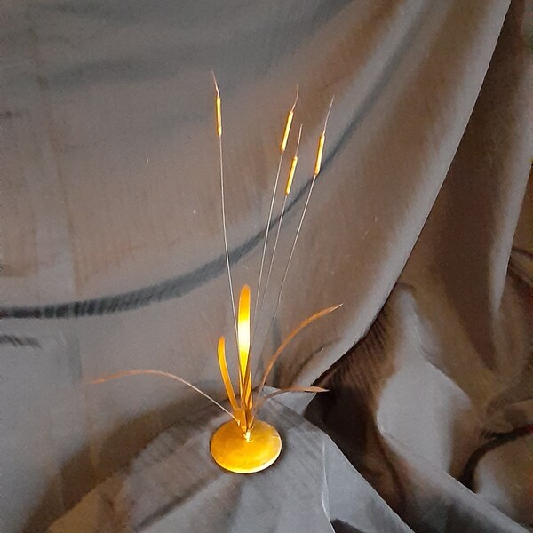 Metal Cattails Yard Art - Etsy