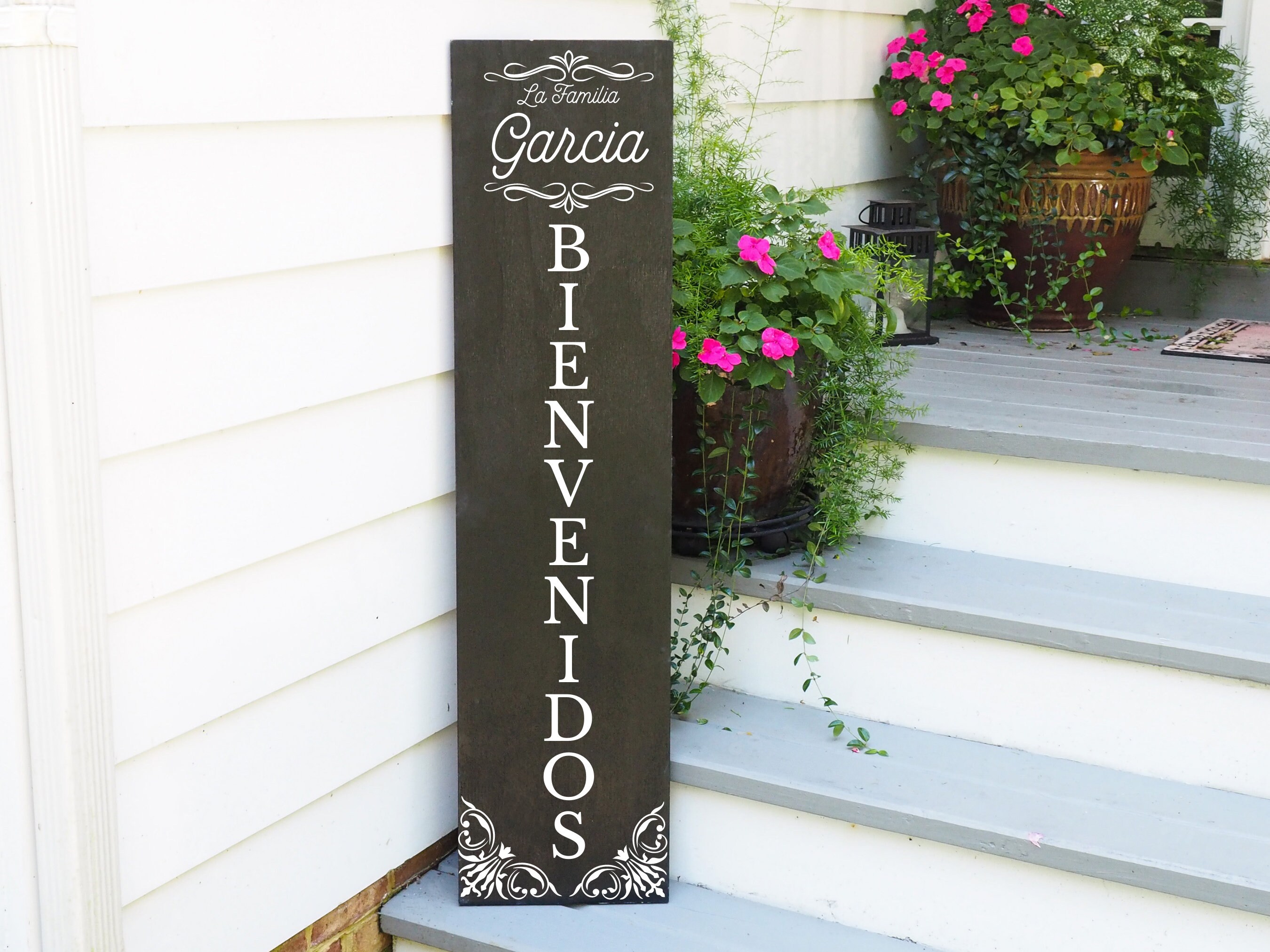 Bienvenidos Welcome Sign in Spanish Welcome Sign in Spanish - Etsy