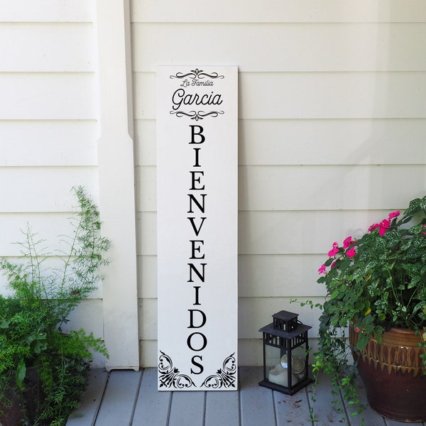 Spanish Welcome Sign - Etsy