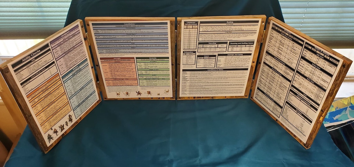 DM Screen | Etsy