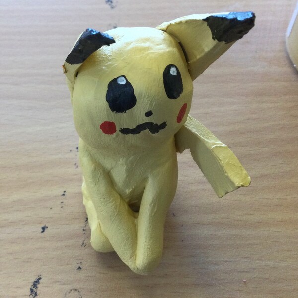 Polymer clay pikachu - Etsy France