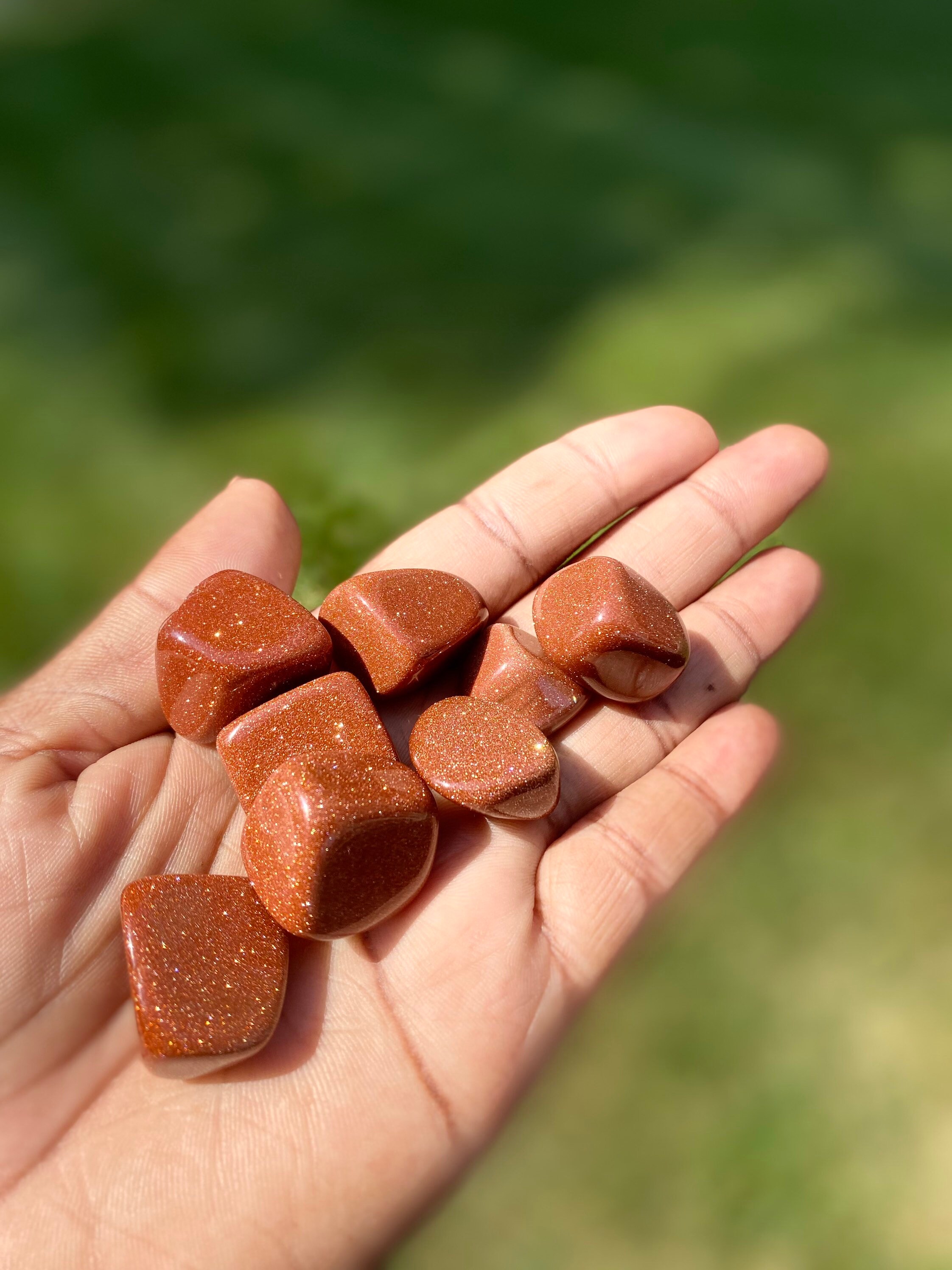 Goldstone Crystal - Etsy