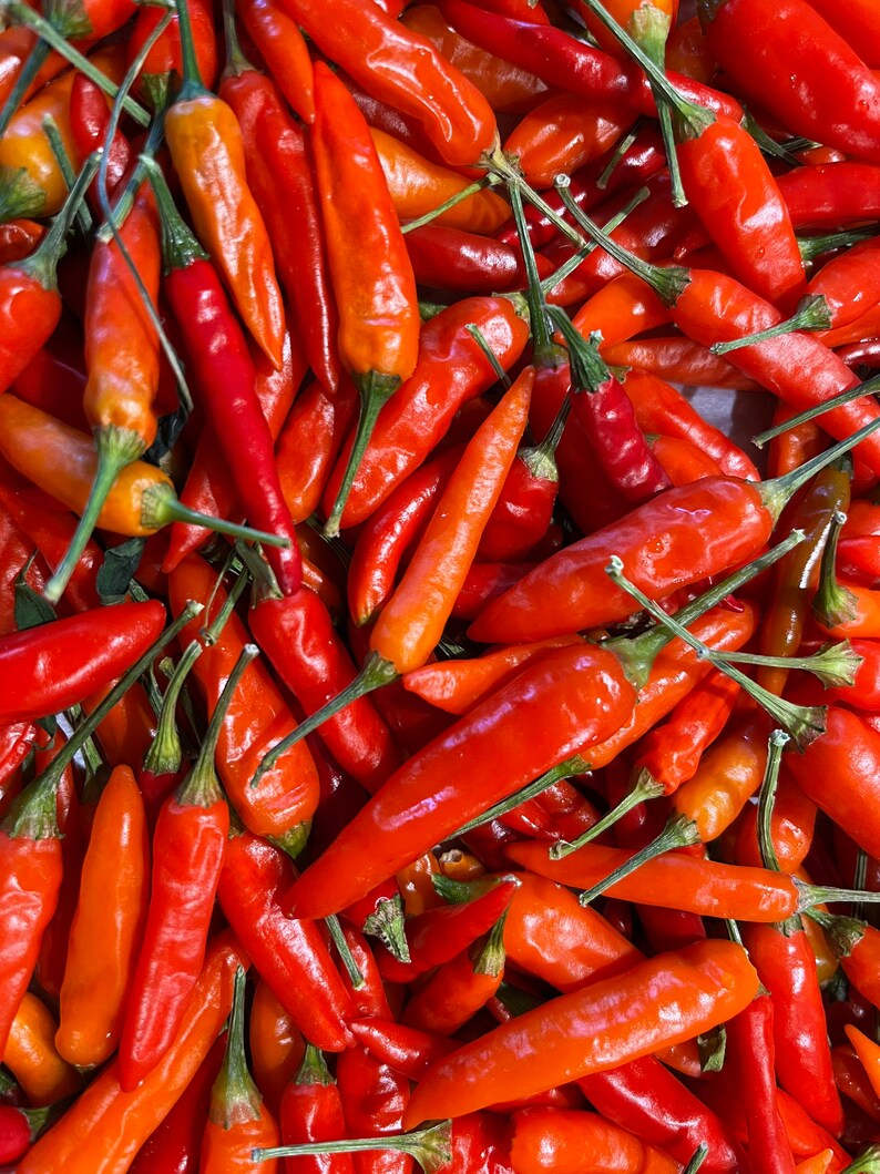 Organic Dried Cayenne Pepper, Chili Pepper Flakes, Dried Chili , Non ...