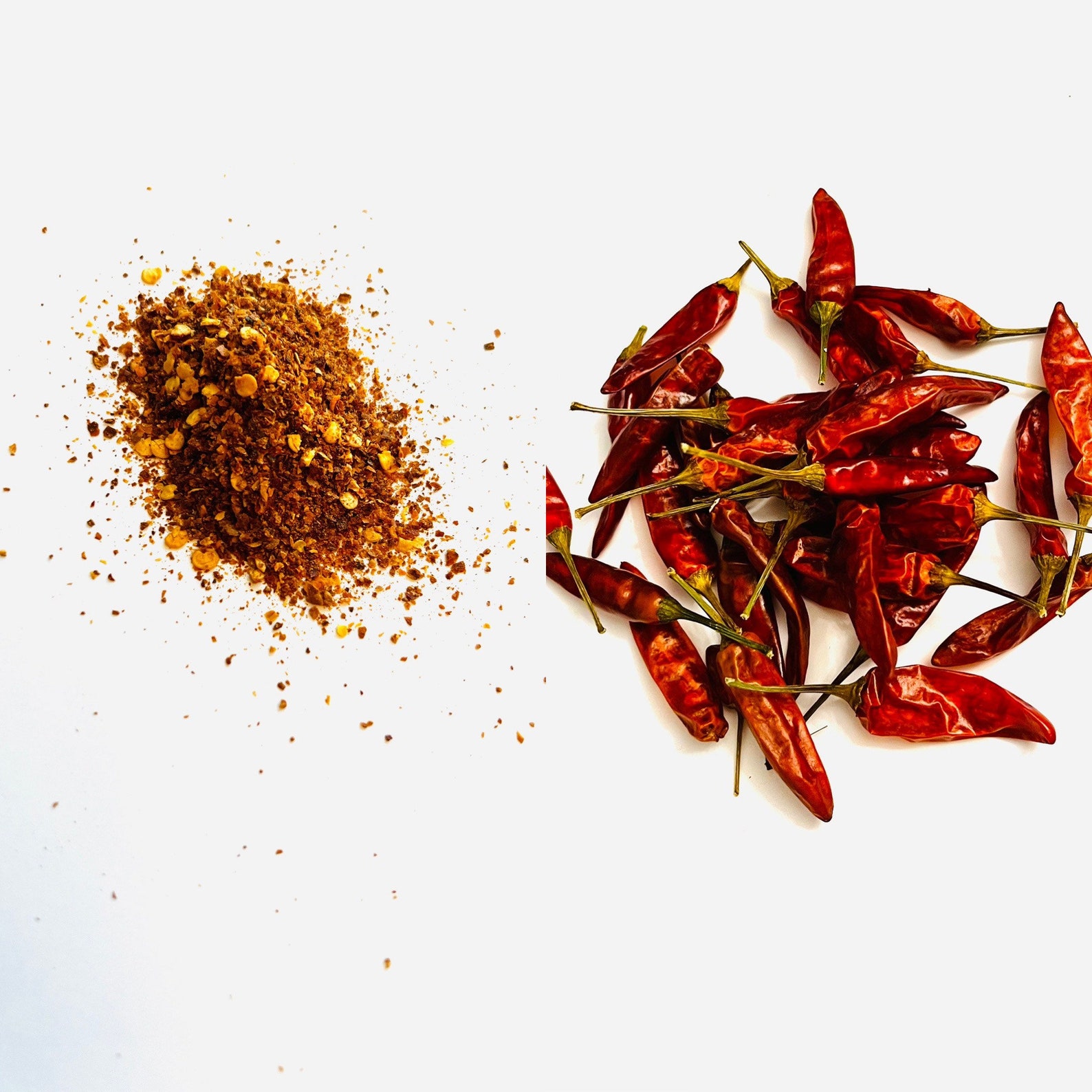 Organic Dried Cayenne Pepper, Chili Pepper Flakes, Dried Chili , Non ...