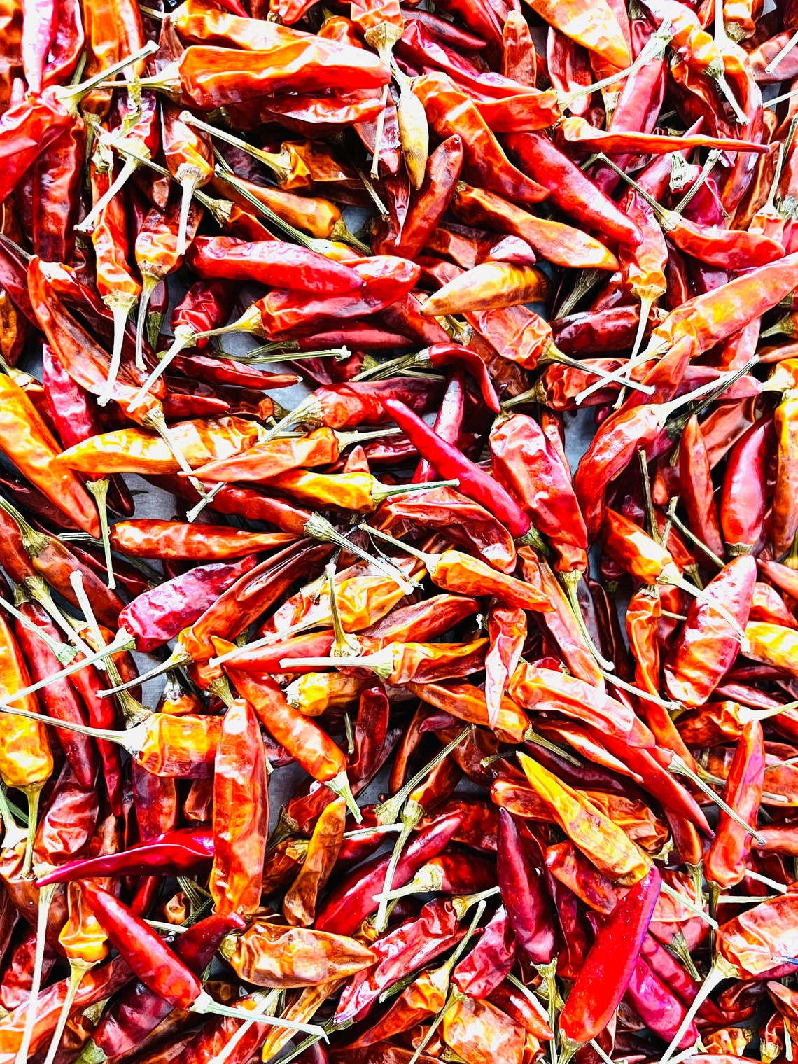 Organic Dried Cayenne Pepper, Chili Pepper Flakes, Dried Chili , Non ...